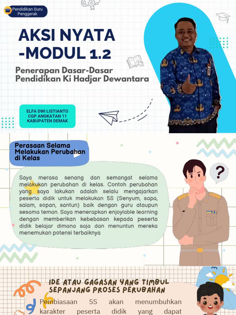 Aksi Nyata-Modul 1.2 - Elfa Dwi L | PDF