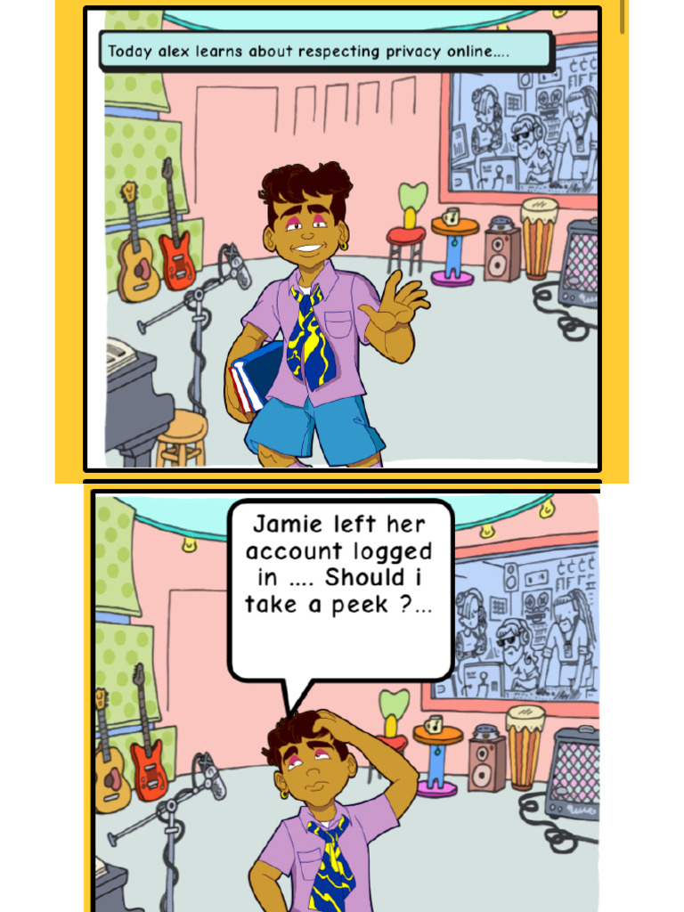 Comic Strip by Arnav Mehta 8 TH B | PDF