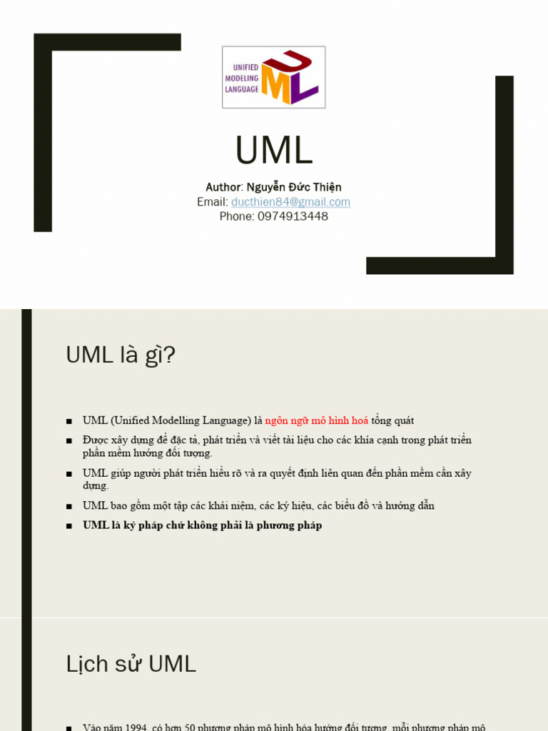 C2 UML - Full - ThienND | PDF