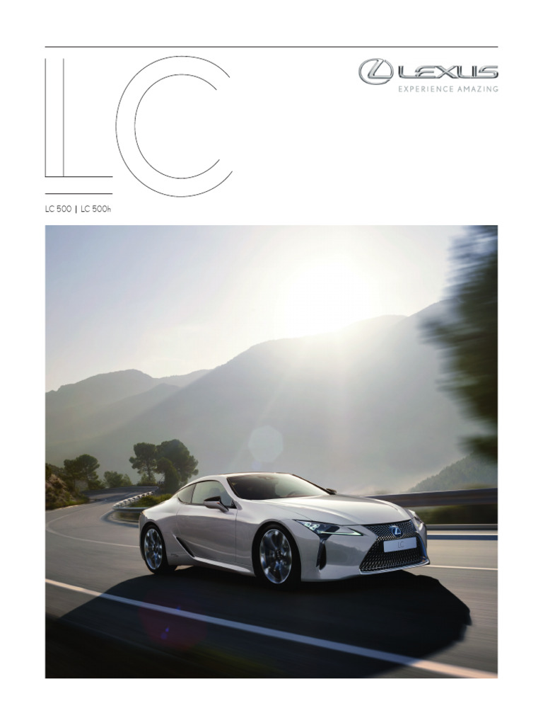 Lexus Lc 2019 | PDF