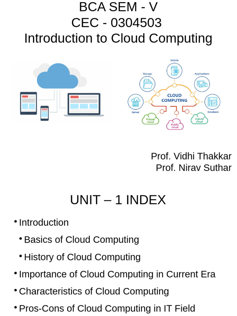 CC_Module_1 | Download Free PDF | Cloud Computing | Computing