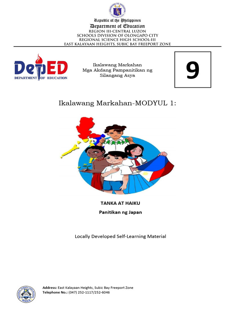 Filipino-9-Q2 Mod1 | PDF