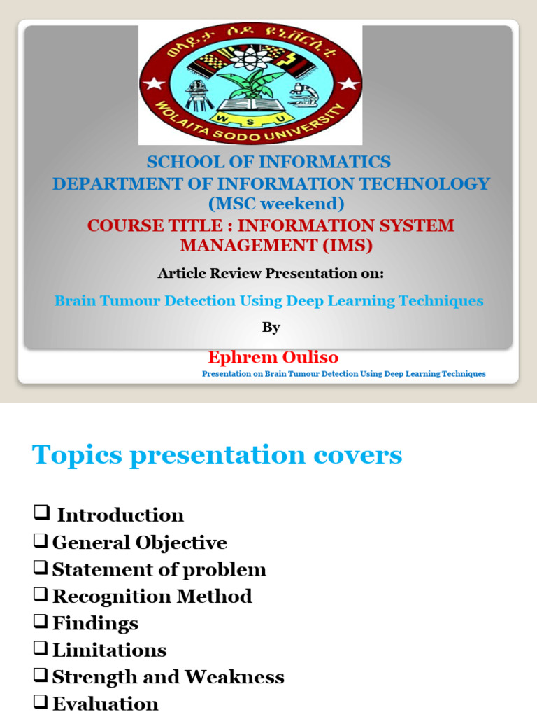 Brain Tumour Detection with Deep Learning | PDF | Deep Learning | Brain ...