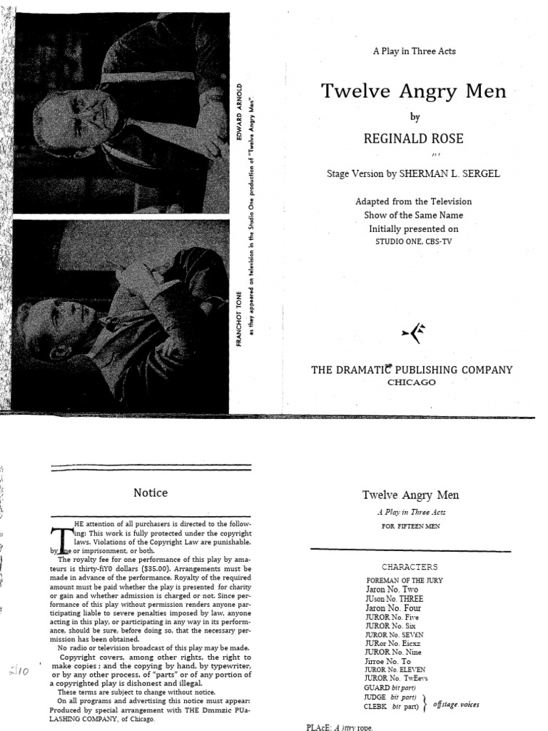 12 Angry | PDF | Copyright