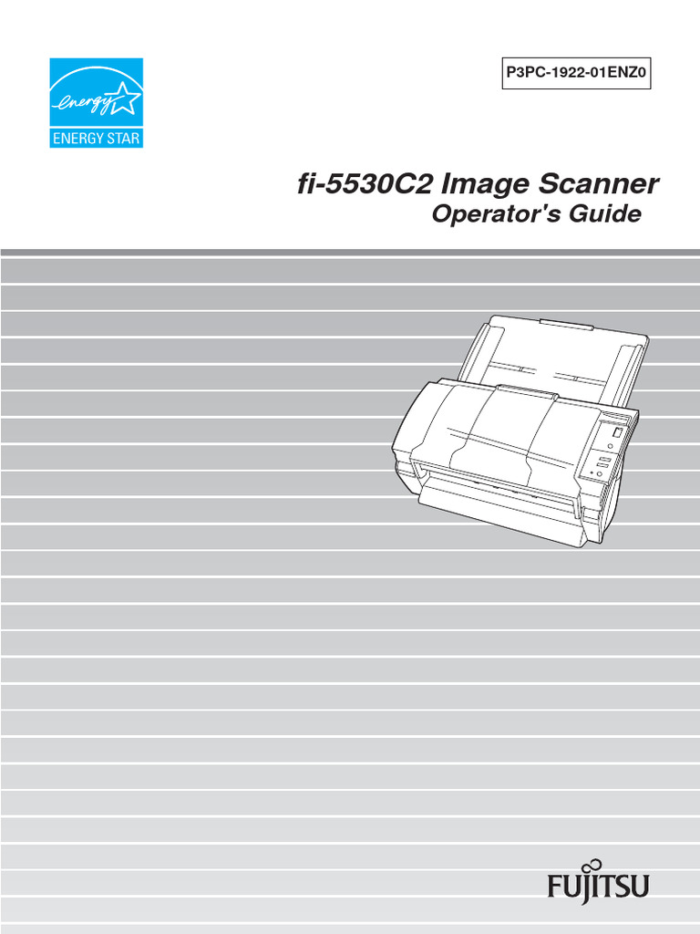 Fi-5530c2 Image Scanner: Operator's Guide | PDF | Image Scanner | Microsoft Windows