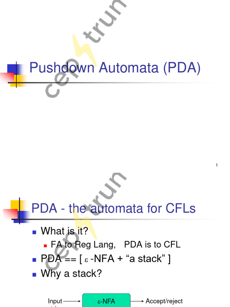 10_PDA | PDF | Mathematical Logic | Theoretical Computer Science