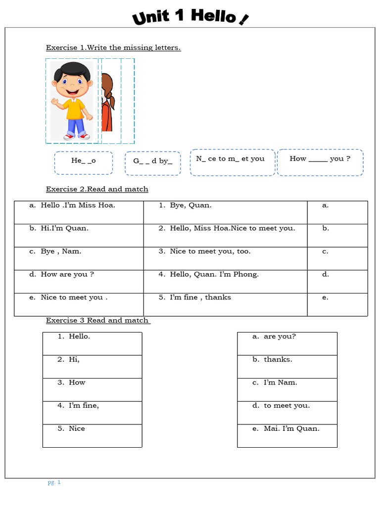 Unit 1 | PDF | Language Arts & Discipline | Home & Garden
