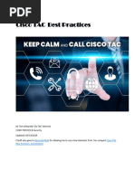 Cisco TAC Case Opening Guide | PDF | Firewall (Computing) | Cisco Systems