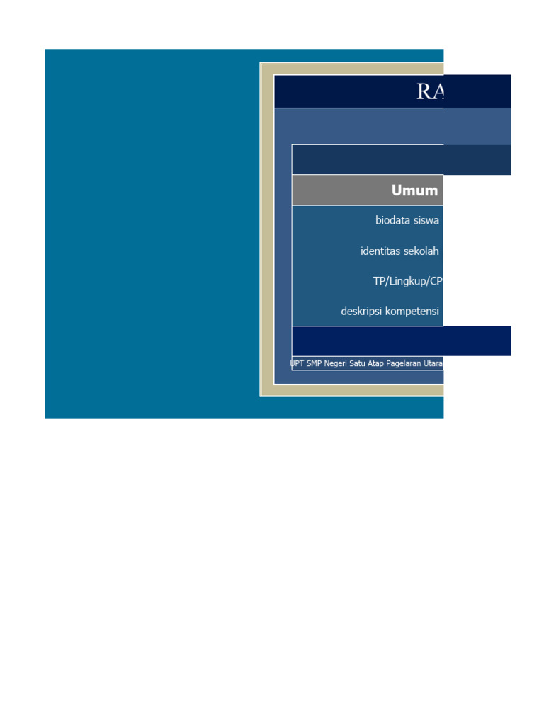 Legger Kelas 7 Semester 2 Ta 2022-2023 | PDF