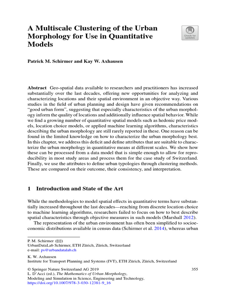 Schirmer - A Multiscale Clustering | PDF | Cluster Analysis | Principal Component Analysis