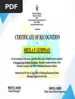 Inset 2024-Certificate | PDF