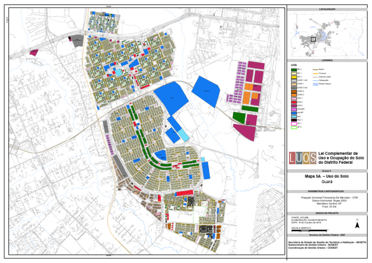 LC948_2019_Anexo II - Mapa 5A_Guará | PDF | Dados e informações ...