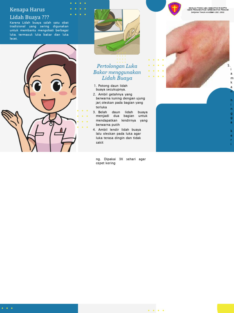 Leaflet Luka Bakar Fix | PDF
