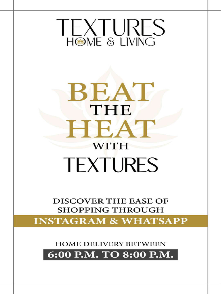 Beat the Heat With Textures_f1 | PDF