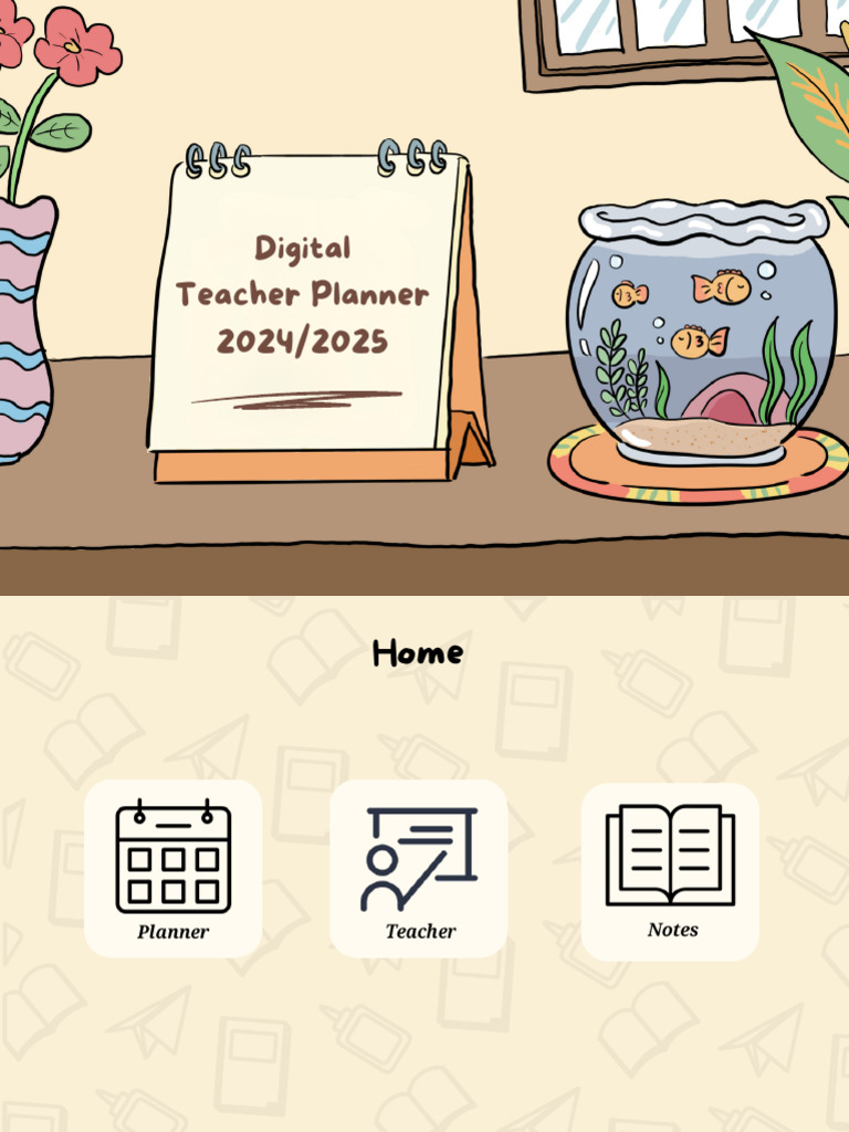 Digital Teacher Planner 20242025 | PDF