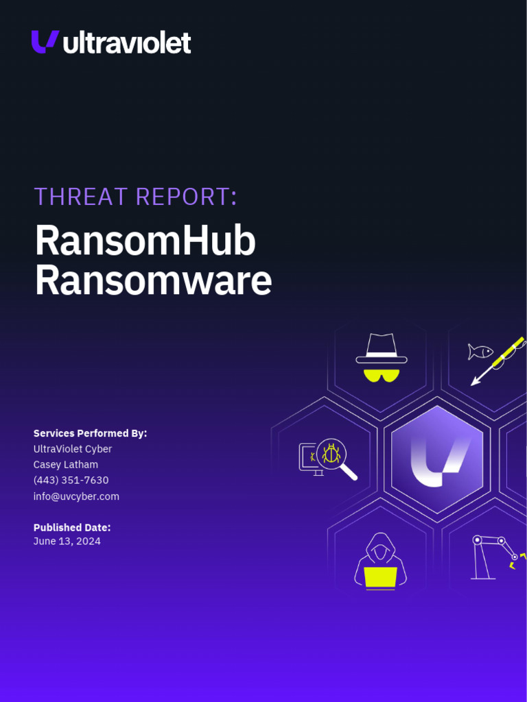 RansomHub Ransomware | PDF | Ransomware | Malware