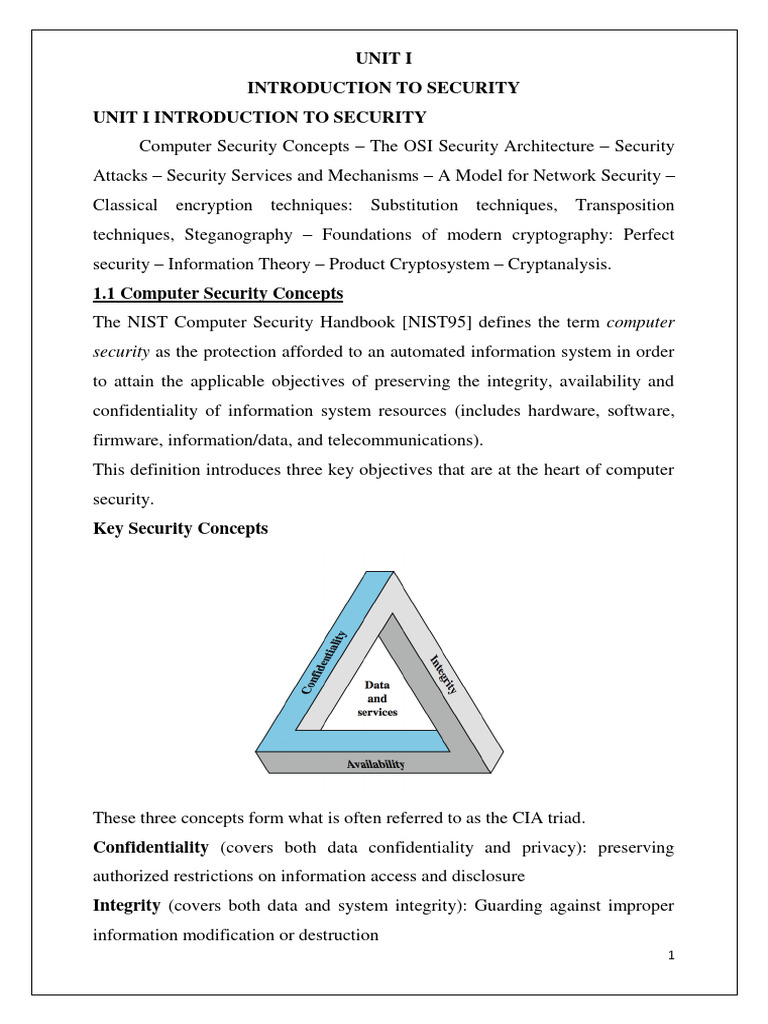 Security As The Protection Afforded To An Automated Information System ...