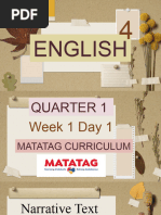 New Matatag Curriculum Eng4 | PDF | Curriculum | Liberal Arts Education