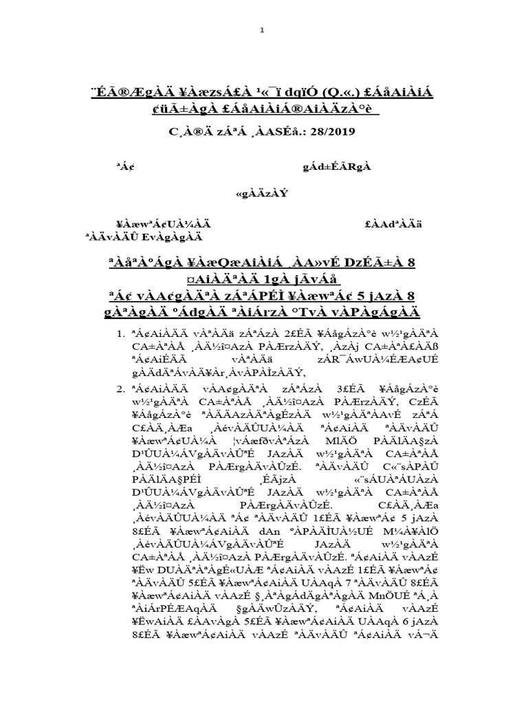 Order 8 Rule 1 (A) of CPC... | PDF