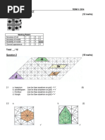 Grade 7 Mathematics Project Term 3 2024 - 051407 | PDF | Area | Shape