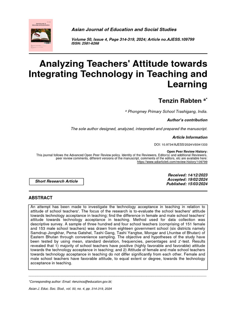 Published Paper | PDF | Science | Cognition