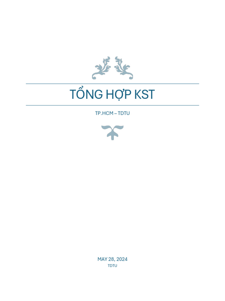 TỔNG HỢP 38 KST GÂY BỆNH | PDF