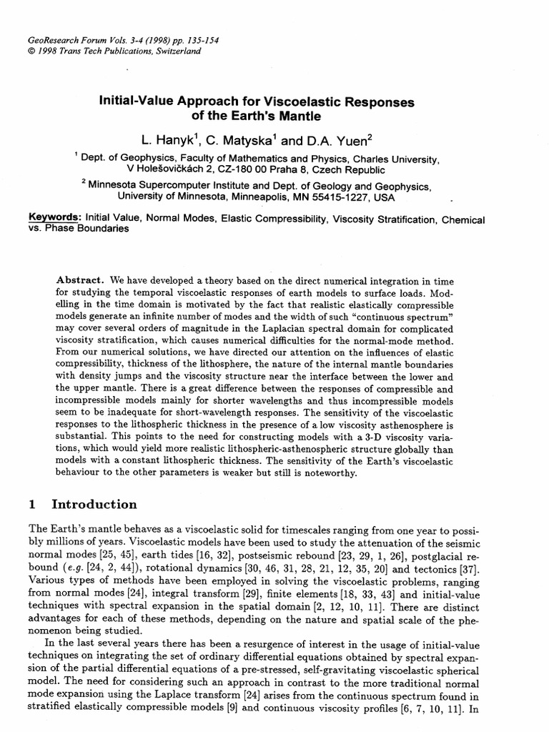 1998 Hanyk TTP | PDF