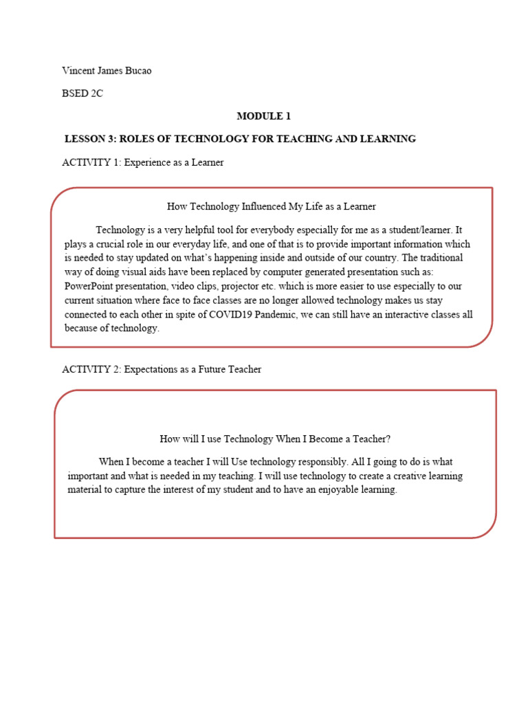 1lesson 3 and Module 2 V | PDF | Educational Technology | Electronic Waste