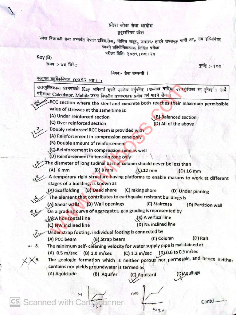 General Highway Farwest Providence 5th Level Question Paper 79 80 Exam ...