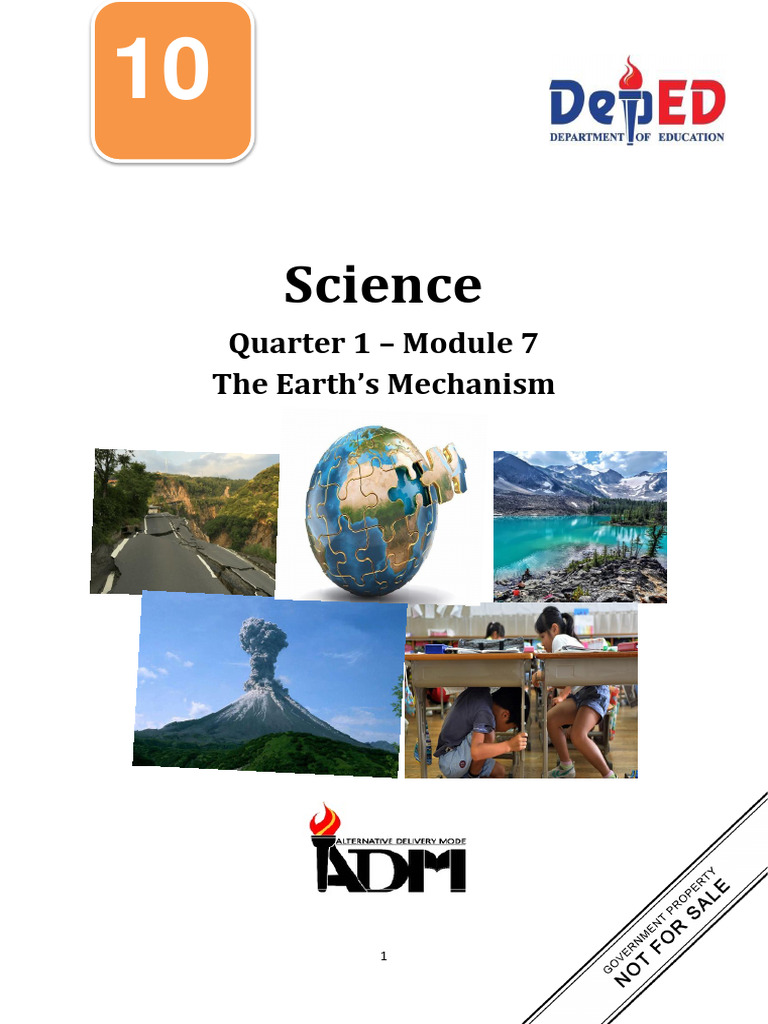 Unit 1 MODULE 7 SCIENCE 10 | PDF | Plate Tectonics | Continent