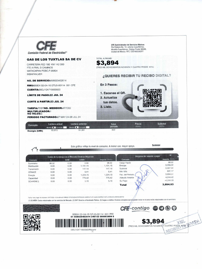Comprobante Gtu | PDF
