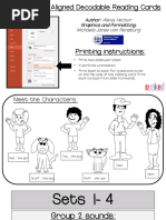 Group 2 Jolly Phonics Activities | PDF