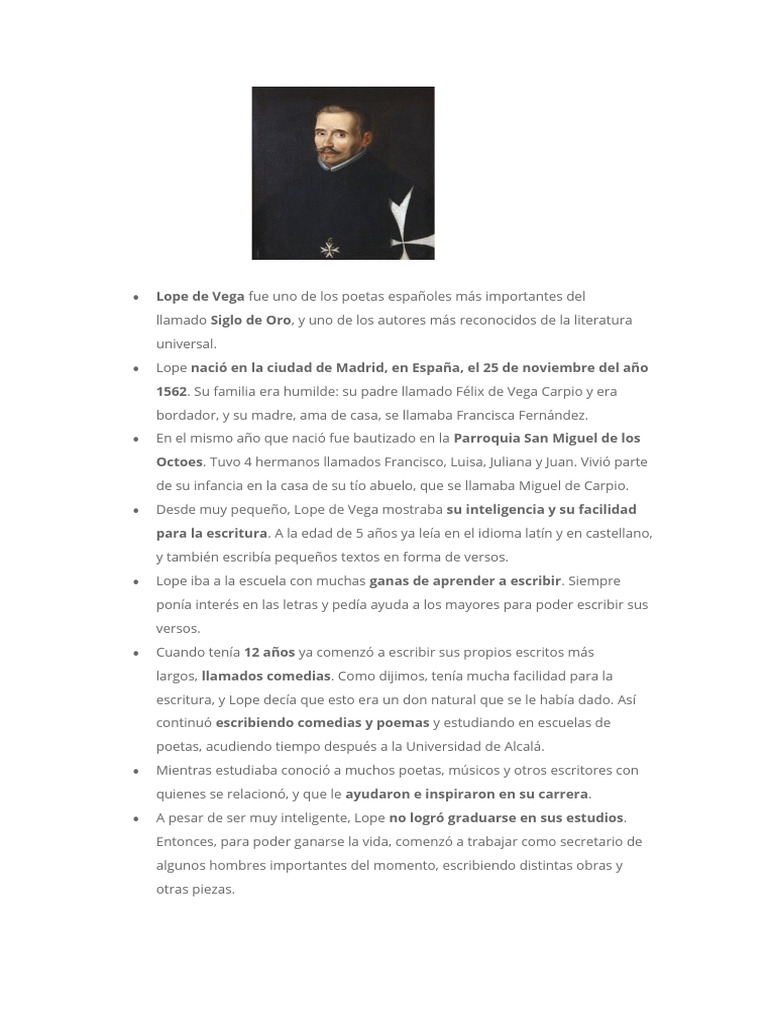 Lope de Vega | PDF