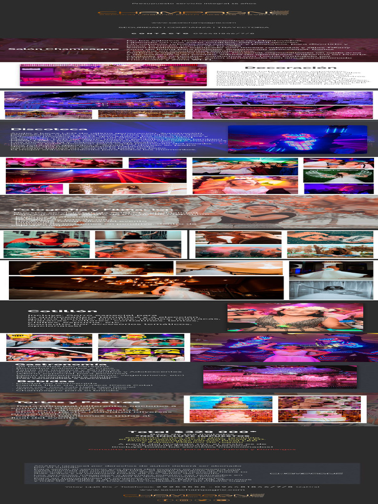 2026 - 100P - Presupuesto Champagne | PDF