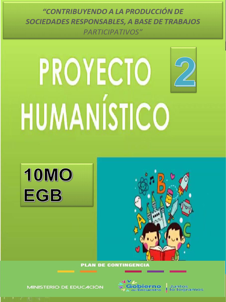 Proyecto Humanistico 2 Decimo Egb. | PDF | Escultura | Dibujo