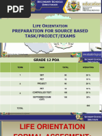 Life Orientation Exam Answer Guide | PDF | Learning Styles | Learning