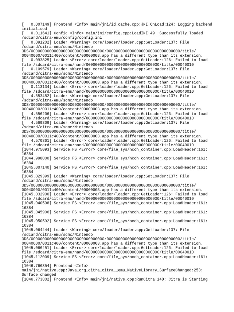 citra_log | PDF | Software | Computer Engineering