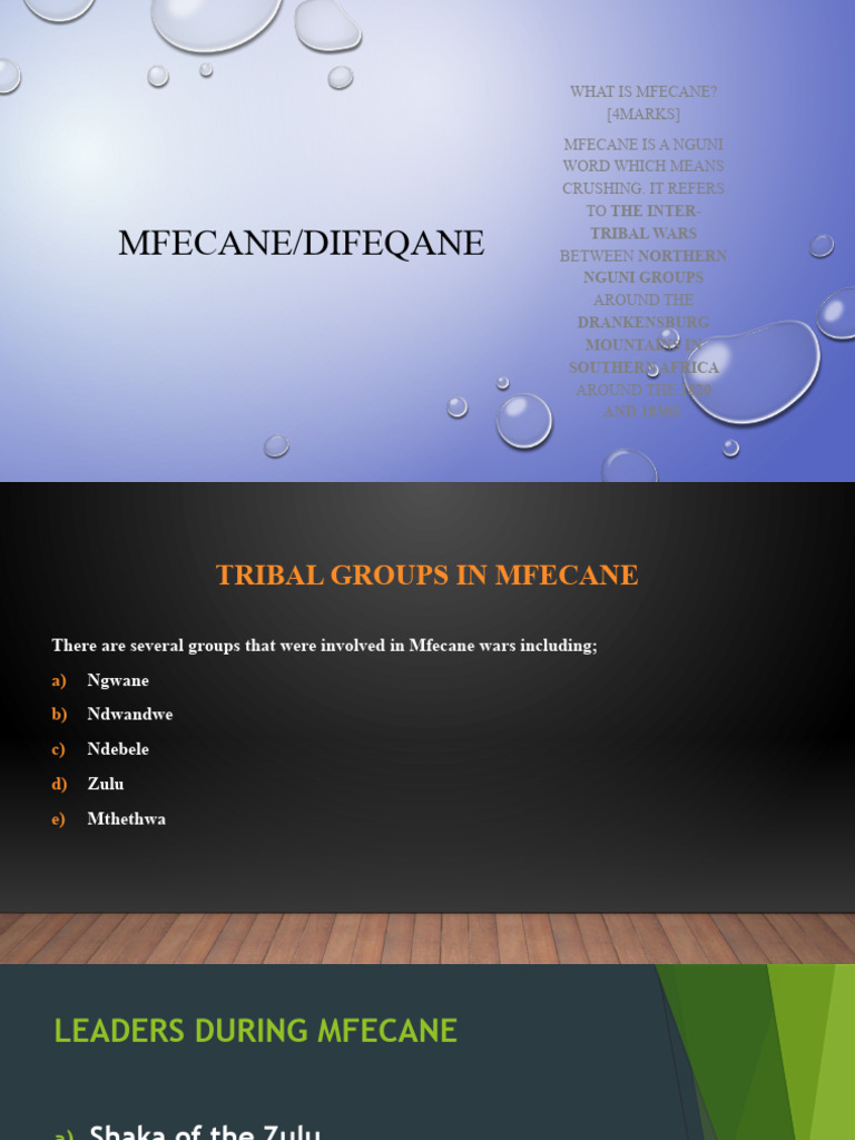 MFECANE | PDF | Zulu Kingdom | Africa