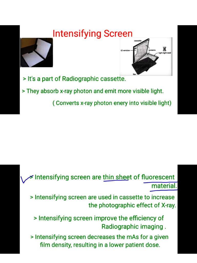 Intensifying Screen | PDF