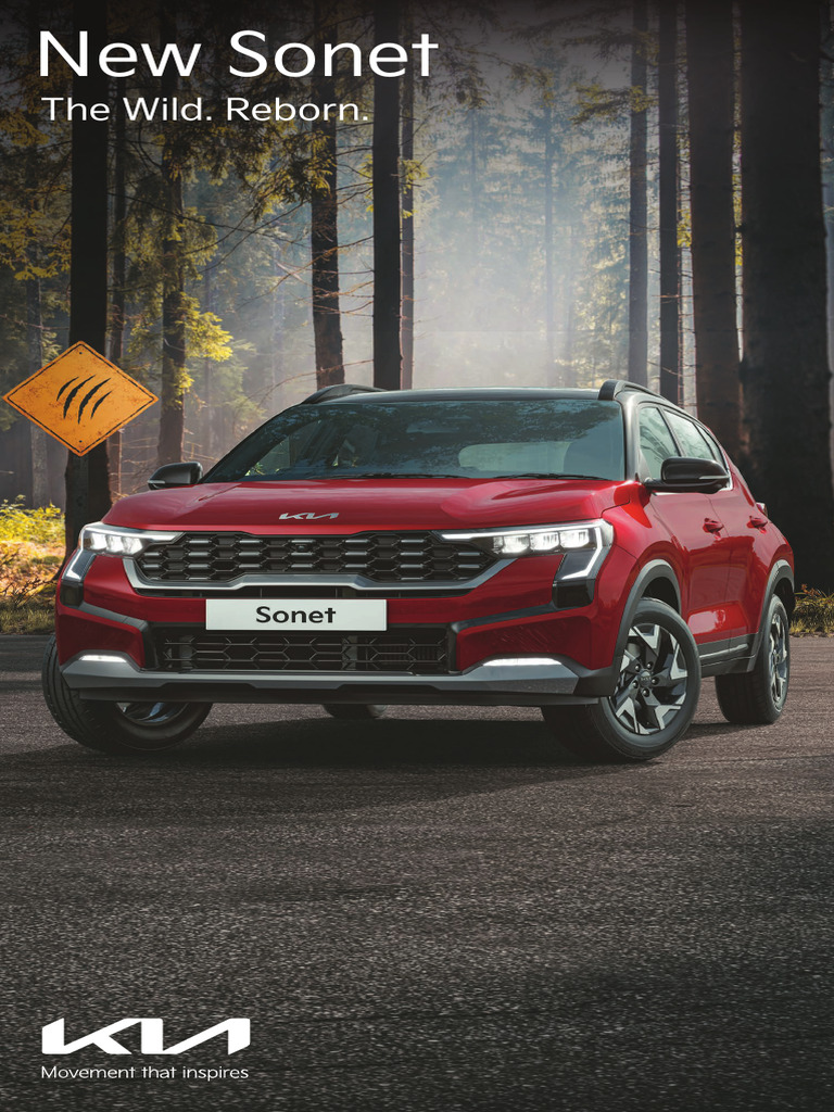 Sonet Wild Reborn Brochure 2024 Mobile | PDF | Car | Transportation Engineering