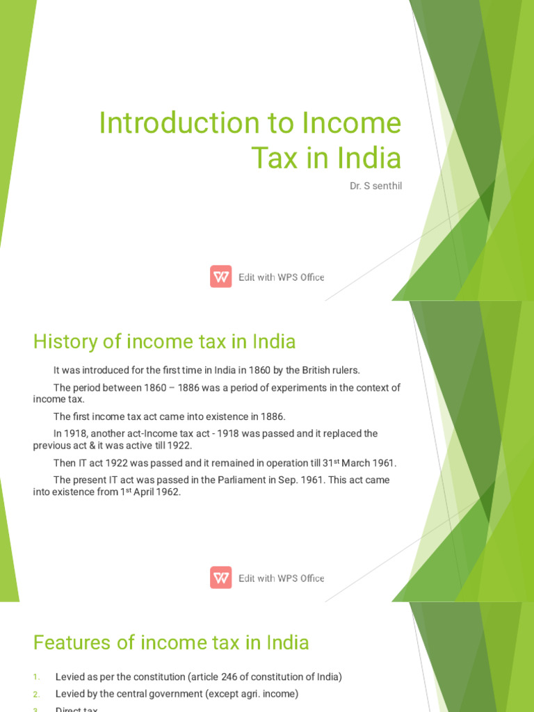 Income Tax Notes | PDF | Taxes | Income Tax