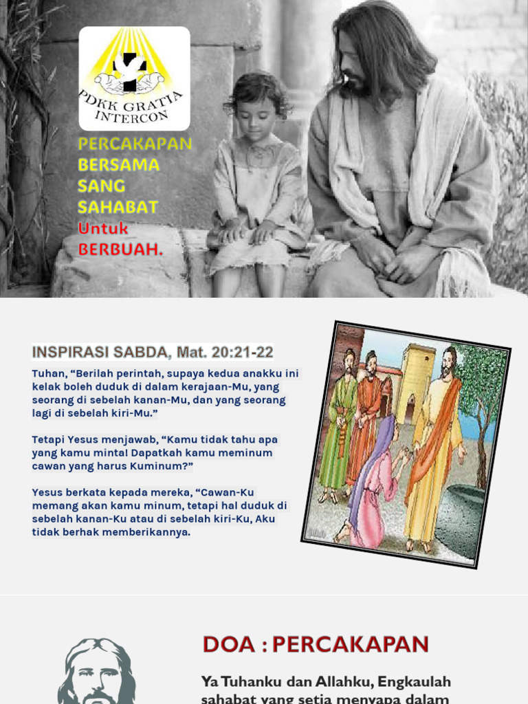 PDPKK GRATIA Zoom - Berbuah Di Saat Suit | PDF