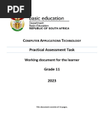 CAT PAT Grade 11 2024 | PDF | Electronic Waste | Waste Management
