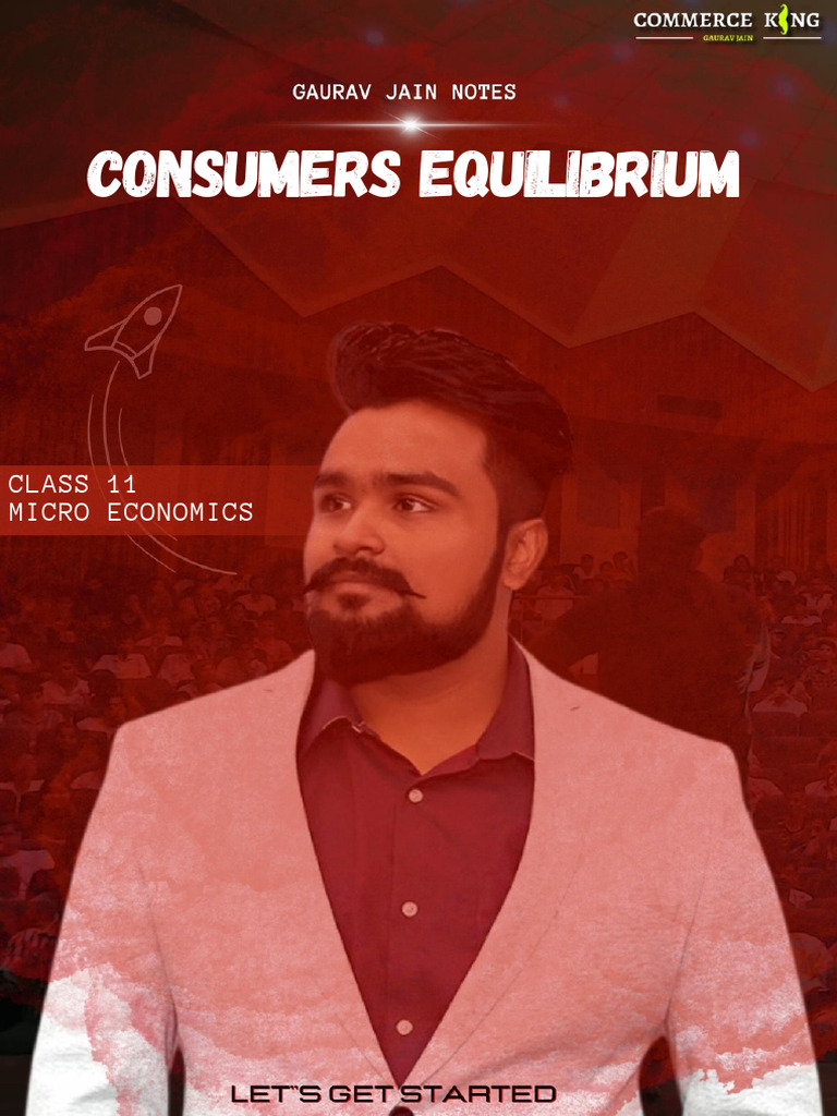 Consumers Equilibrium Micro 2 | PDF | Utility | Economic Equilibrium