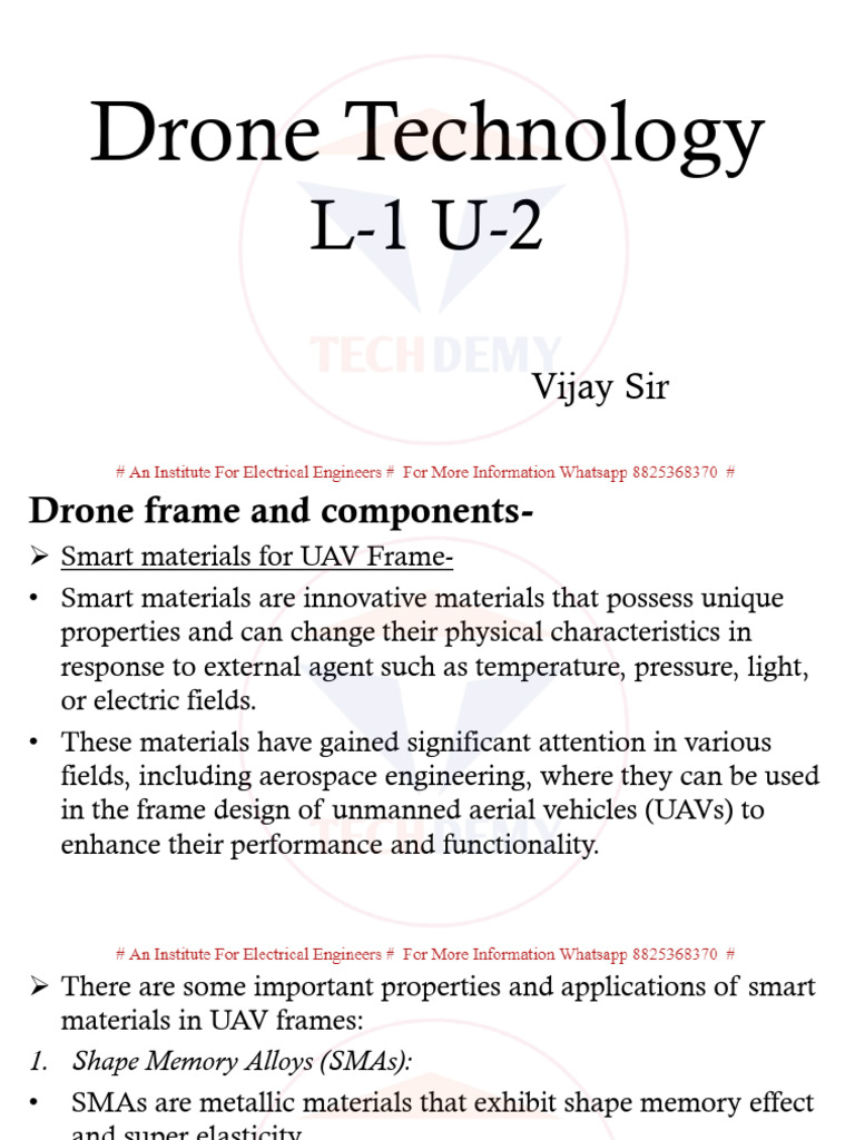 Unit-2 Ii Drone Notes BW - 33907372 - 2024 - 05 - 26 - 07 - 39 | PDF ...
