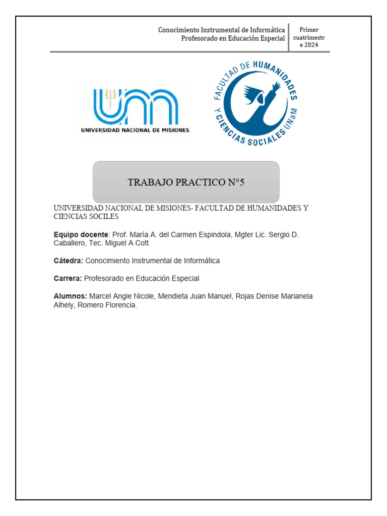 TP5 Doc-1 | PDF | Informática