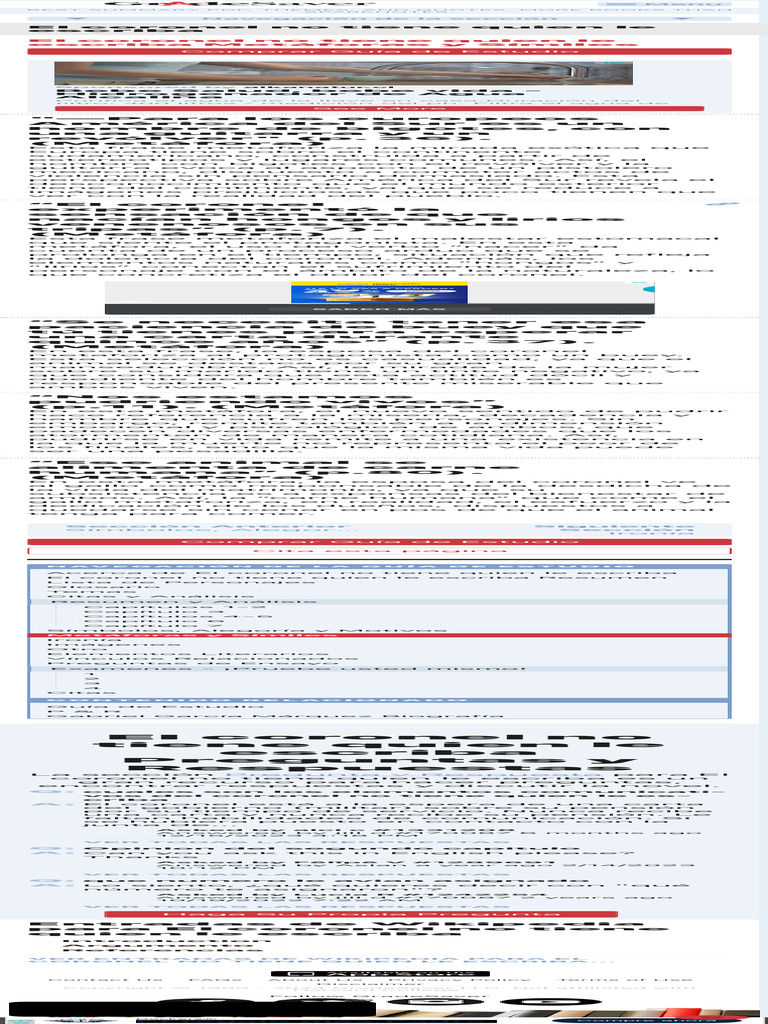 El Coronel No Tiene Quien Le Escriba Metáforas y Símiles GradeSaver ...