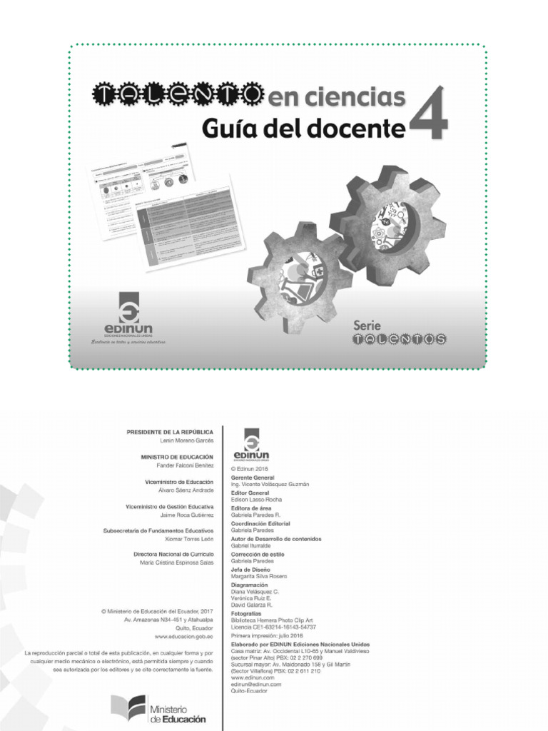 Guía Ciencias Naturales 4to Grado | PDF | Plan de estudios | Evaluación
