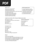 Lancer Rules Quick Reference Guide | PDF | Naval Mine