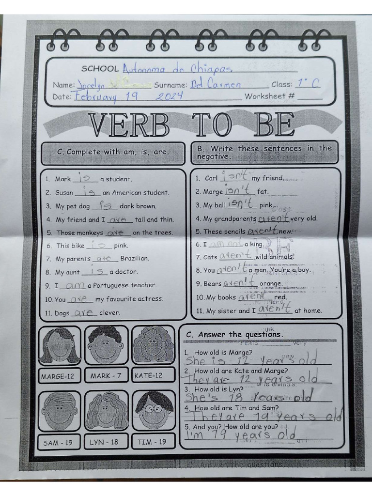 Verb To Be | PDF